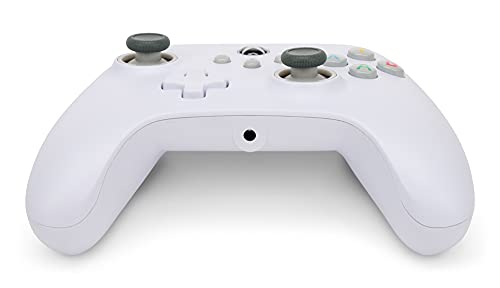 PowerA Wired Controller for Xbox Series X|S - White, gamepad, video game / gaming controller, works with Xbox One