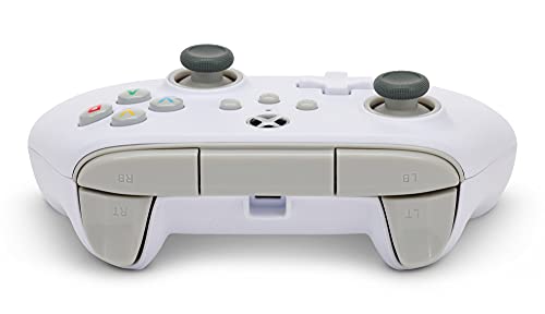 PowerA Wired Controller for Xbox Series X|S - White, gamepad, video game / gaming controller, works with Xbox One