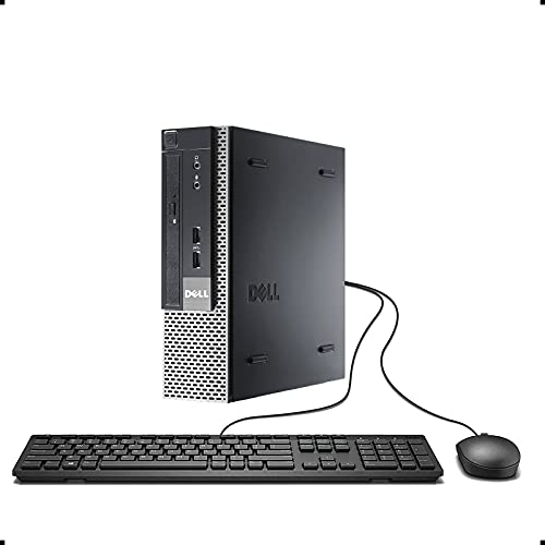 Dell Optiplex 9020 USFF Desktop Computer - Intel i5-4570S Upto 3.6GHz, HD Graphics 4600 4K Support, 16GB RAM, 512GB SSD, DisplayPort, HDMI, DVD, AC Wi-Fi, Bluetooth, TDL - Windows 10 Pro (RENEWED)