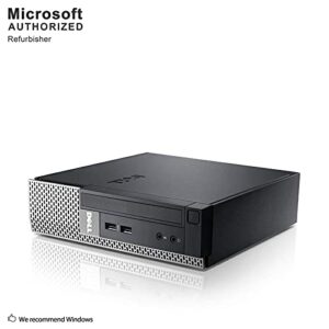 Dell Optiplex 9020 USFF Desktop Computer - Intel i5-4570S Upto 3.6GHz, HD Graphics 4600 4K Support, 16GB RAM, 512GB SSD, DisplayPort, HDMI, DVD, AC Wi-Fi, Bluetooth, TDL - Windows 10 Pro (RENEWED)