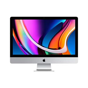 apple imac 27" with retina 5k display, 3.3ghz 6-core intel i5, 8gb ram, 512gb ssd, amd radeon pro 5300 4gb, mid 2020