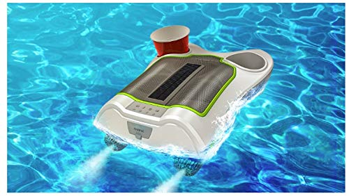 Ion Audio Party Boat Motorized Bluetooth Speaker with Solar Panel and Cupholders