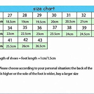 UGUHU Roller Skate Shoes Sneakers Kids Shoes with Wheels Outdoor Shoes Gymnastics Fashion Sneakers for Kids Girls Young Adults,White-37