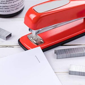 Mr. Pen- Stapler with Staples, Red Stapler, 1000 Staples, Staplers for Desk, Staplers Office, Office Stapler, Desk Stapler, Metal Stapler, Standard Stapler, Stapler and Staple, Stapler Office Supplies