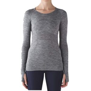 LULULEMON Swiftly Tech Long Sleeve Crew (White, 6)