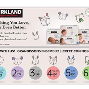 Kirkland Signature Diapers Size 1 (Up to 14 Pounds) 192 Count W/ Exclusive Health and Outdoors Wipes