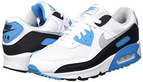 Nike Men's Air Max III Laser Blue White/Black-Grey Fog (CJ6779 100) - 10.5