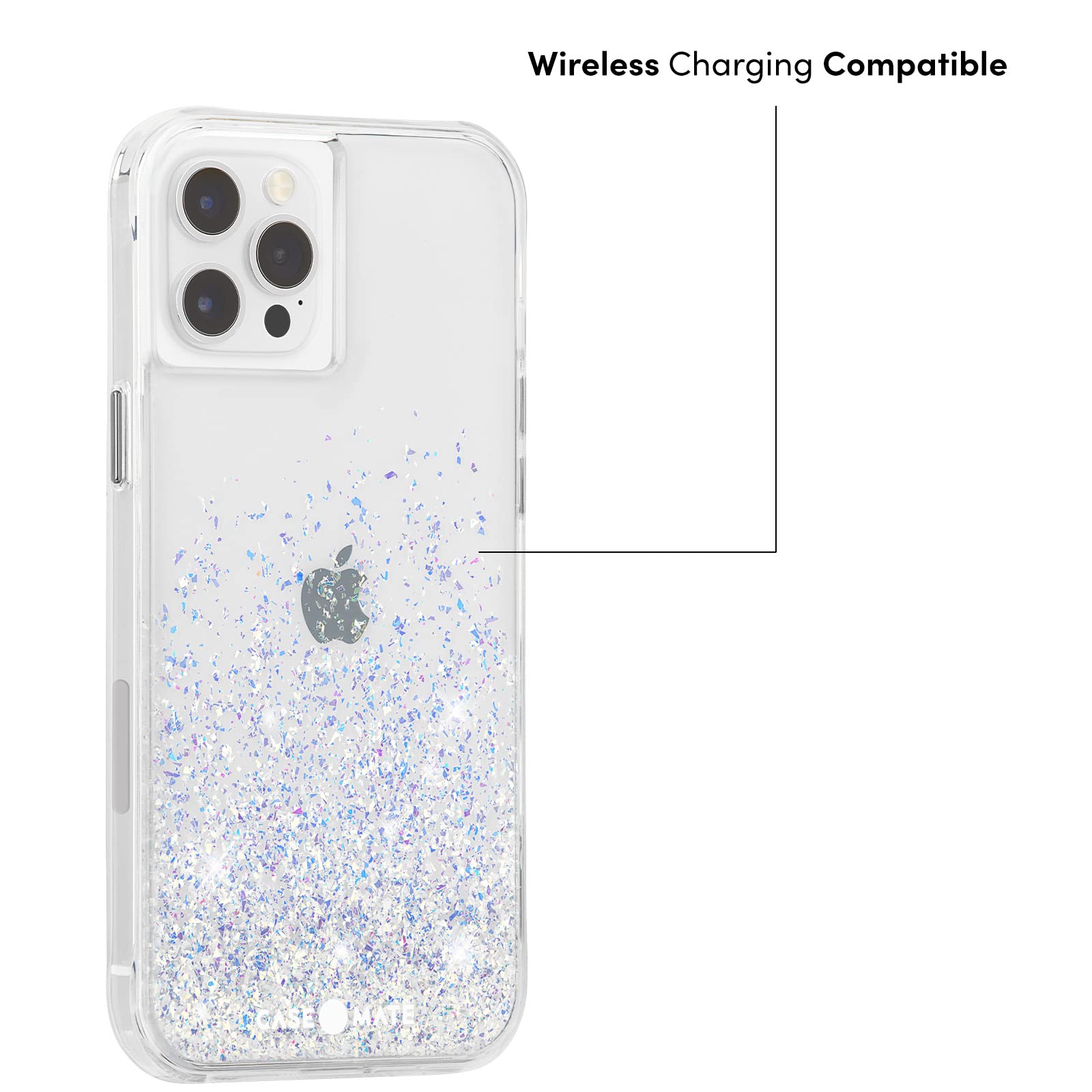 Case-Mate - TWINKLE OMBRE - Case for iPhone 12 Pro Max (5G) - 10 ft Drop Protection - 6.7 Inch - Stardust