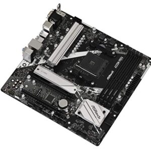 ASRock A520M Pro4 AMD Ryzen 3000/4000 Series (Soket AM4) Compatible with A520 Chipset, Micro ATX Motherboard [Domestic Authorized Dealer Product]