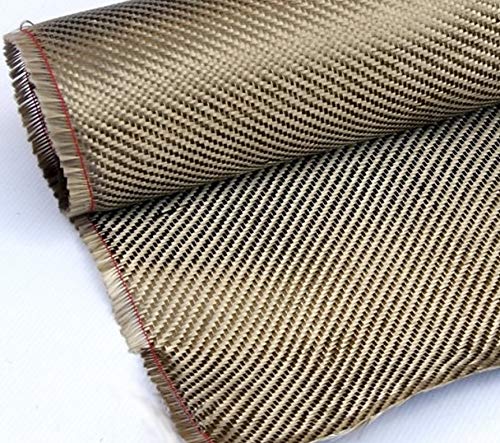 Wang shufang 1pc Basalt Fiber Fabric Cloth 200GSM Twill Weave 13um Diameter (Color : 1mX1m Folded)