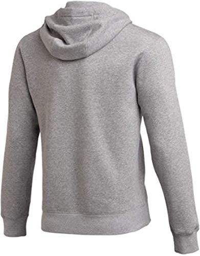 Nike Team Club Pullover Hoodie (Dark Grey/White, Medium)