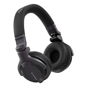 pioneer dj cue1 on-ear dj headphone - black