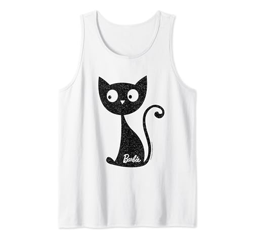 Barbie Halloween Black Cat Tank Top