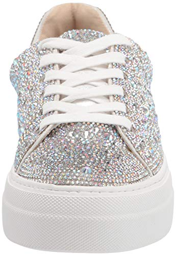 Betsey Johnson womens Sidny Sneaker, Rhinestone, 7.5 US