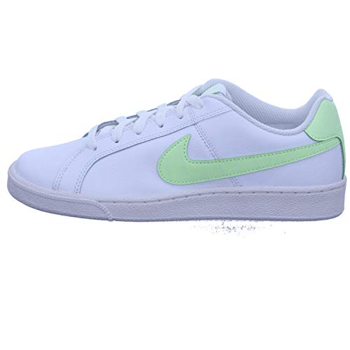 Nike Womens Court Royale Trainers 749867 Sneakers Shoes (UK 7.5 US 10 EU 42, White Barely Volt 121)