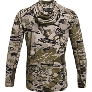 Under Armour mens Iso-chill Brush Line Hoodie , Ua Barren Camo (999)/Black , X-Large