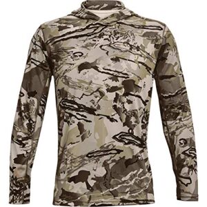 Under Armour mens Iso-chill Brush Line Hoodie , Ua Barren Camo (999)/Black , X-Large