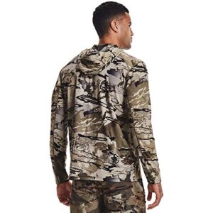 Under Armour mens Iso-chill Brush Line Hoodie , Ua Barren Camo (999)/Black , X-Large