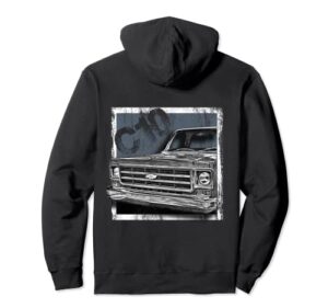 c10,c-10,k5,jimmy,squarebody truck,suburban,blazer,silverado pullover hoodie