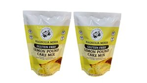 magnolia mixes gluten-free lemon pound cake mix - 14 ounces each (pack of 2)