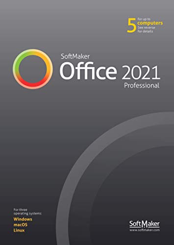 SoftMaker Office Professional 2021 (5 users) for Windows, Mac and Linux [PC/Mac Download]