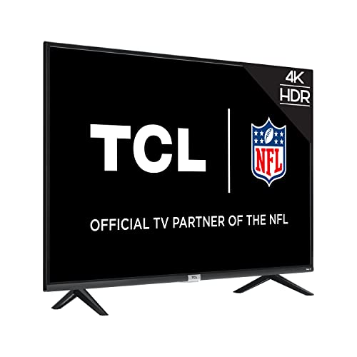 TCL 65-inch Class 4-Series 4K UHD HDR Smart Roku TV – 65S435, 2021 Model, Black