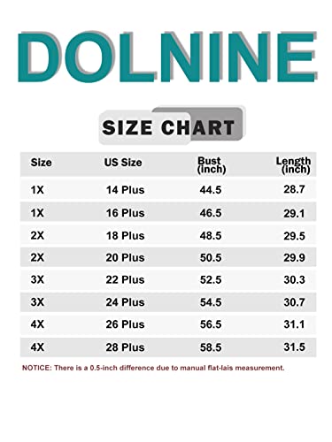 DOLNINE Plus Size Sweatshirts for Women Long Sleeve Tops V Neck T Shirts Dark Grey -18W