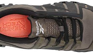 Reebok mens Zigwild 6 Trail Running Shoe, Army Green/Black/White, 7.5 US