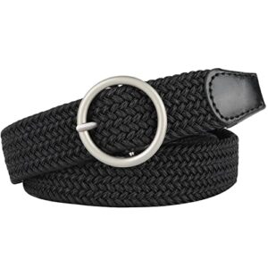 drizzte plus size belts 67inch womens stretch belt black elastic belts for women