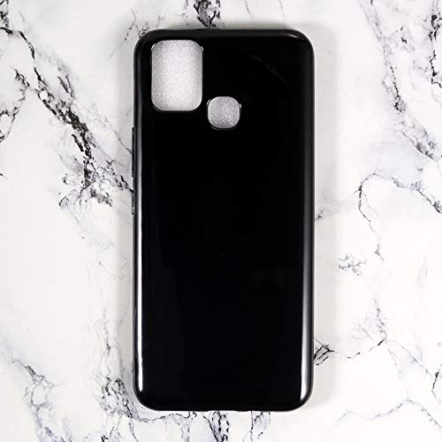 Infinix Smart 5 Case, Scratch Resistant Soft TPU Back Cover Shockproof Silicone Gel Rubber Bumper Anti-Fingerprints Full-Body Protective Case Cover for Infinix Smart 5 (Black)