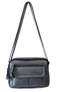 hedgren ellie shoulder bag, iron gate