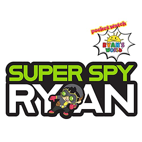 Ryan's World Super Spy Ryan Golden Console, 13 surprises inside, Kids Toys for Ages 3 Up by Just Play