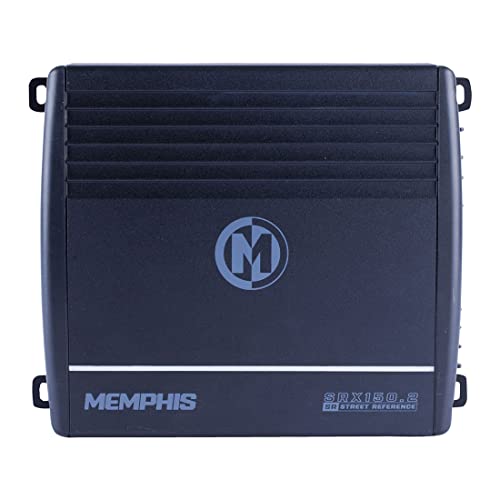 Memphis Audio SRX150.2 Street Reference Series 2-Channel Amplifier - 75 x 2 RMS at 2-Ohms