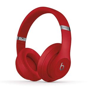 Beats Studio3 Wireless Bluetooth Headphones - Red/Core (Renewed)