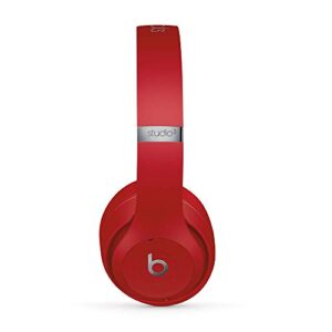 Beats Studio3 Wireless Bluetooth Headphones - Red/Core (Renewed)