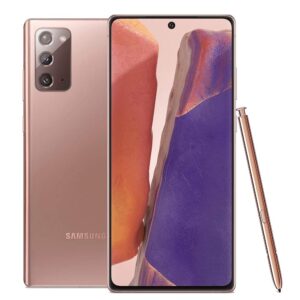 samsung galaxy note 20 5g (128gb, 8gb) 6.7" amoled+, snapdragon 865, global 5g volte (fully unlocked for at&t, verizon, sprint, metro) n981u (mystic bronze) (renewed)