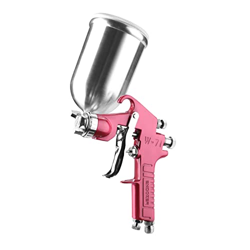 ENDOZER HVLP Spray Gun for Spraying Oil-Based or Latex Paints with 1.5mm Nozzles, 400CC (13.5 oz.)