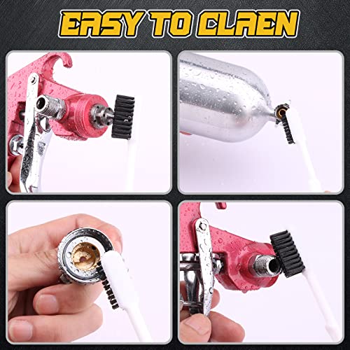 ENDOZER HVLP Spray Gun for Spraying Oil-Based or Latex Paints with 1.5mm Nozzles, 400CC (13.5 oz.)