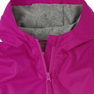 The Children's Place girls Windbreaker Jacket, Aurora Pink, Medium US