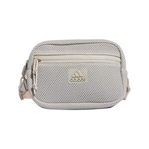 adidas airmesh waist pack, alumina beige, one size