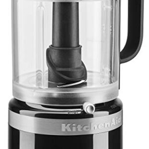 KitchenAid Refurbished 5-Cup One Touch Food Chopper | Onyx Black