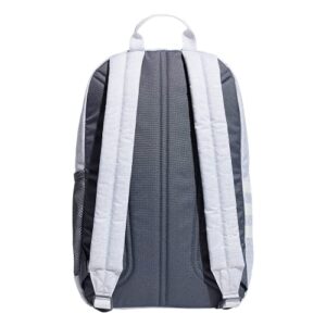 adidas Classic 3S Backpack, Jersey White/Rose Gold Rainbow, One Size