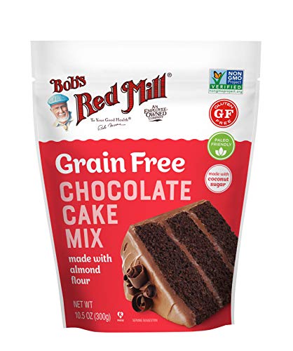 Bob's Red Mill Grain Free Chocolate Cake Mix, 10.5-ounce (Pack of 5)