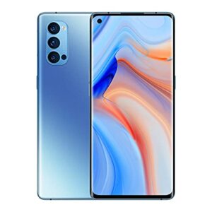 oppo reno4 pro 5g dual-sim 128gb rom + 8gb ram (gsm only | no cdma) factory unlocked 5g smartphone (galactic blue) - international version