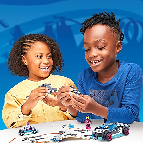 Hot Wheels Mega Construx Track Ripper and Kart Construction Set, Building Toys for Kids 5 Years and Up