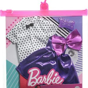 Barbie Fashion Pack with 1 Outfit & 1 Accessory Doll & 1 Each for Ken Doll, Gift for 3 to 8 Year Olds