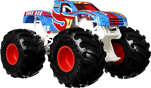 Hot Wheels Monster Trucks Oversized Race Ace 1:24 Scale Die-Cast Toy Truck