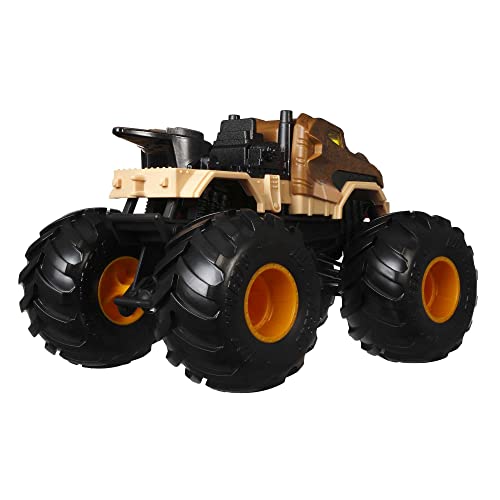 Hot Wheels Monster Trucks, Oversized Monster Truck, 1:24 Scale Die-Cast Toy Truck with Giant Wheels and Cool Designs