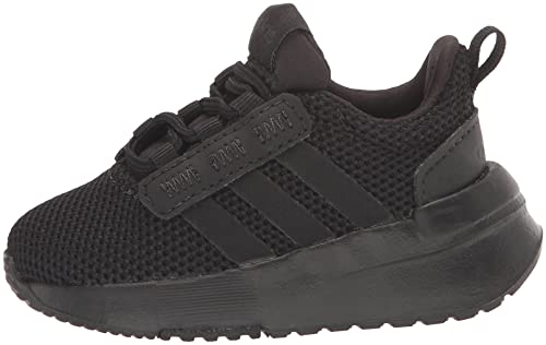 adidas Kids Racer TR21 Running Shoe, Black/Black/Carbon, 10 US Unisex Toddler