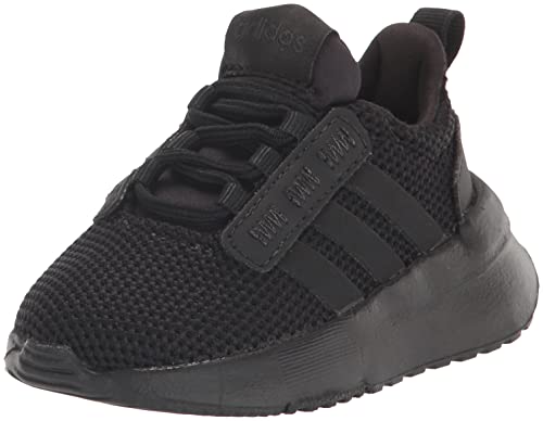 adidas Kids Racer TR21 Running Shoe, Black/Black/Carbon, 10 US Unisex Toddler